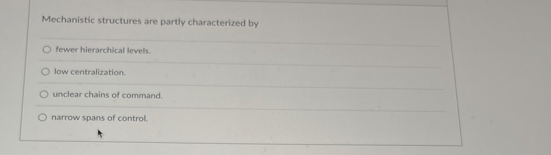 Solved Mechanistic structures are partly characterized | Chegg.com