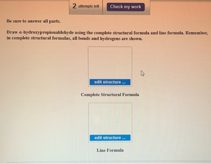 Solved 2 attempts left Check my work Be sure to answer all | Chegg.com