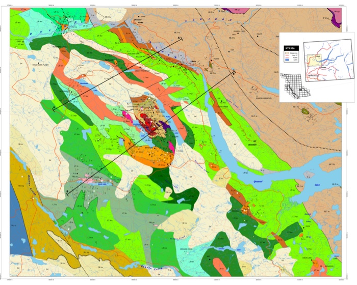 Solved You have been provided with a copy of the geological | Chegg.com