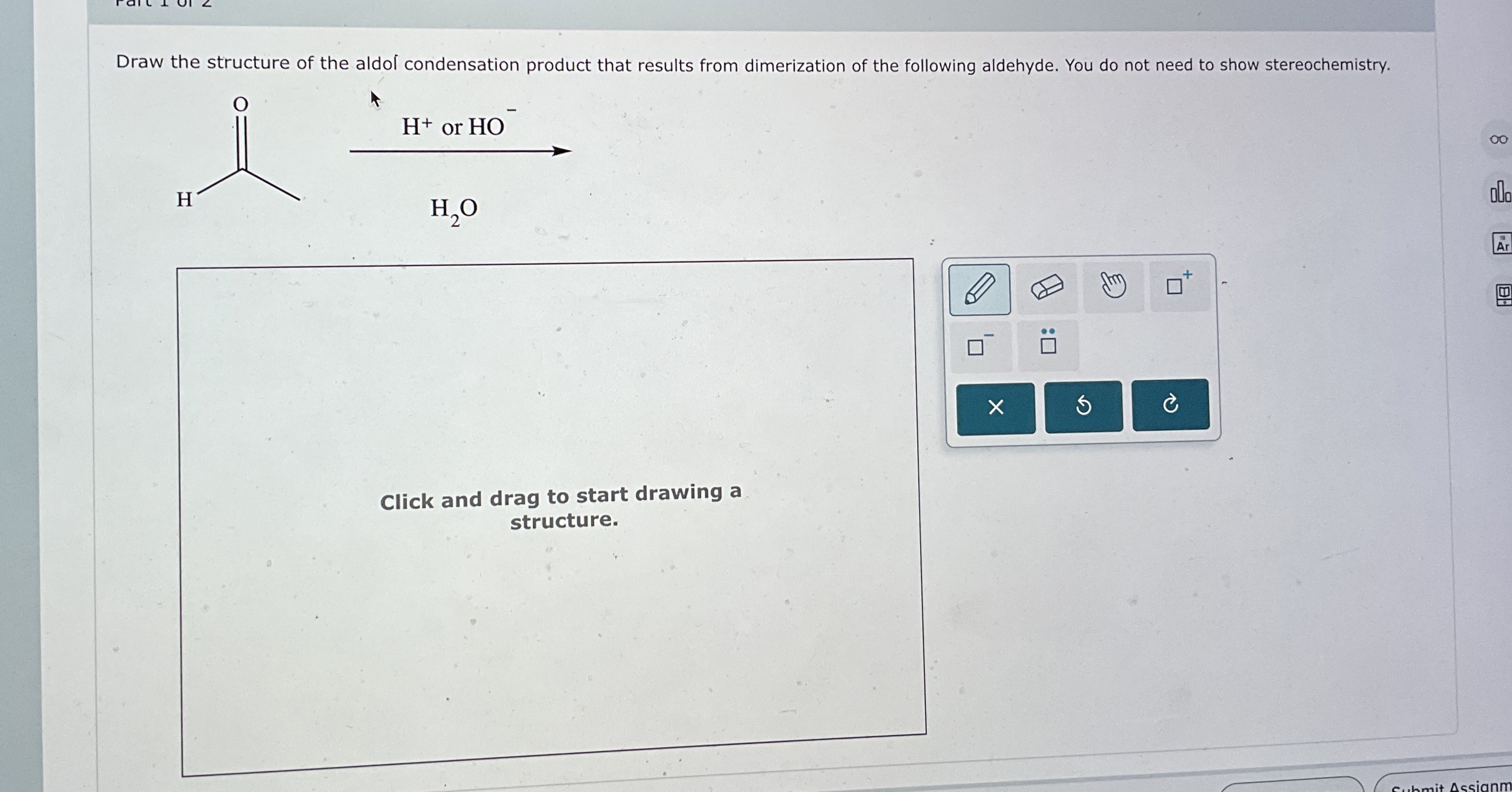 Solved Draw the structure of the aldol condensation product | Chegg.com