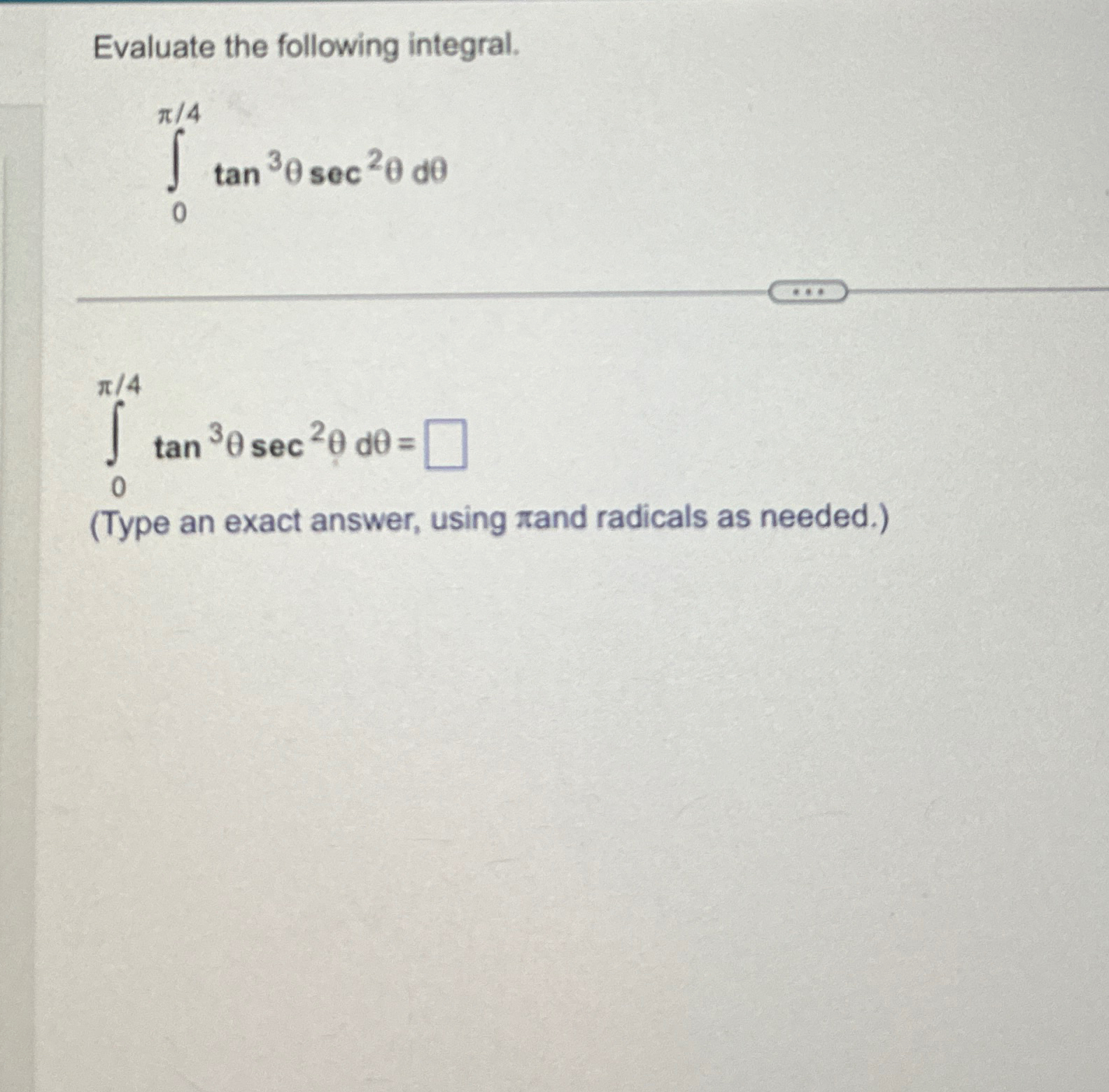 Solved Evaluate the following | Chegg.com