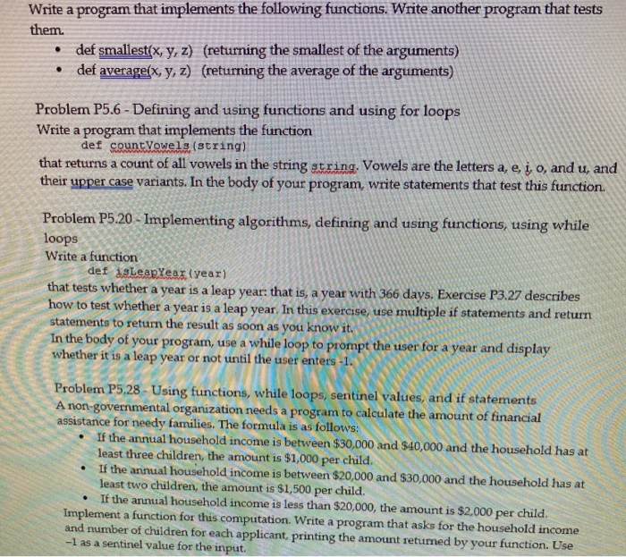 Solved Write a program that implements the following | Chegg.com