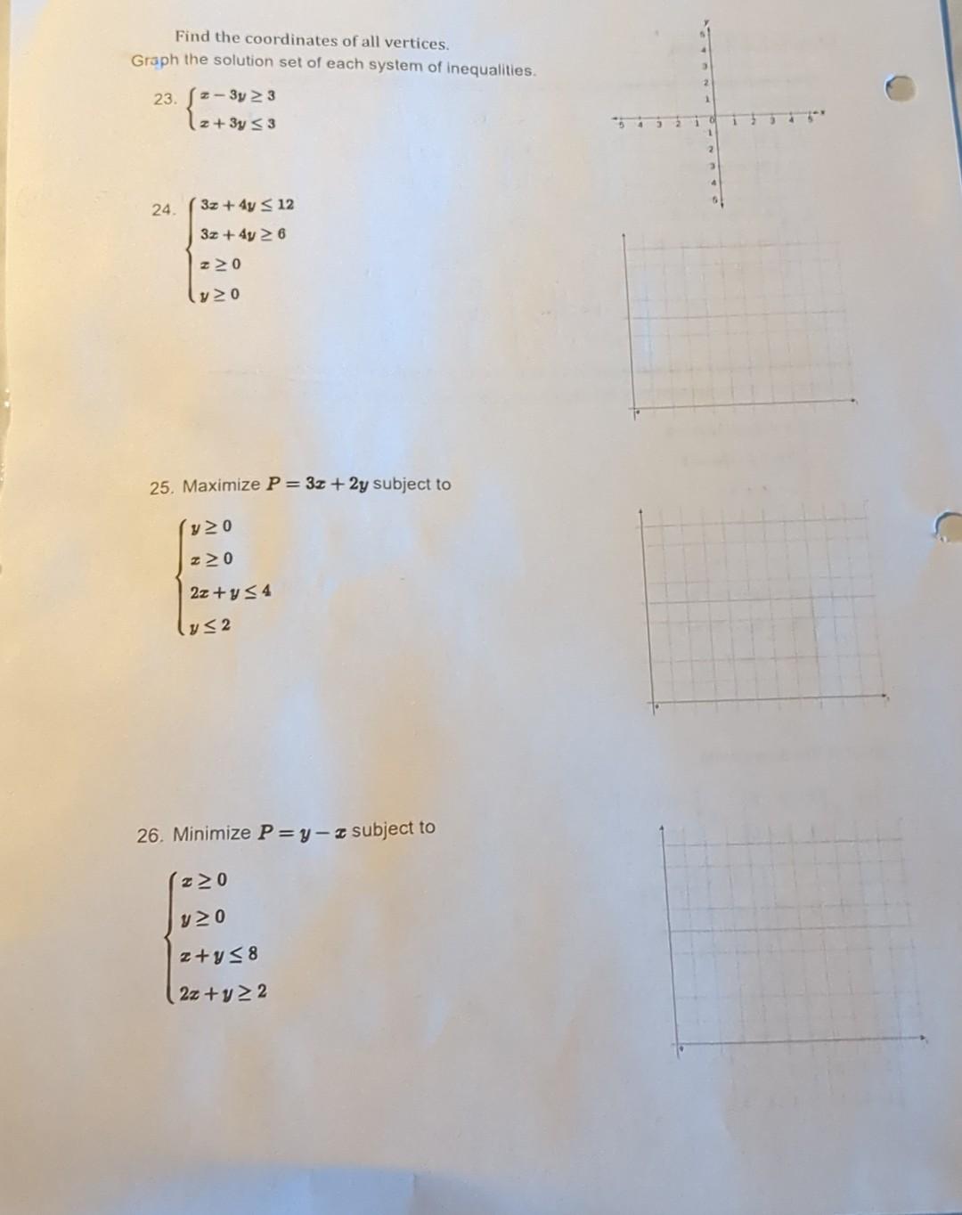 Solved Find the coordinates of all vertices. Graph the | Chegg.com