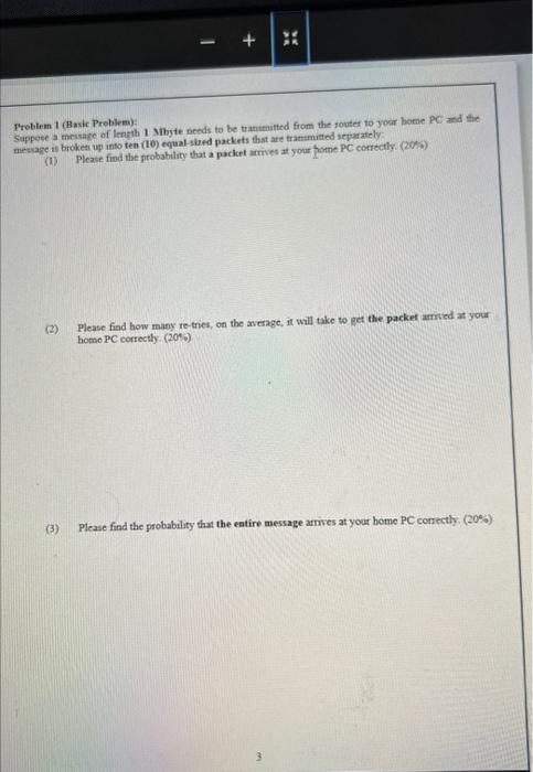 Solved Prebiem 1 (Bastc Problem) Sappose a theisate of | Chegg.com