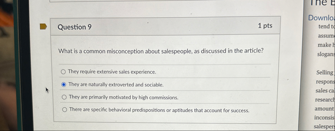 Solved Question 91 ﻿ptsWhat is a common misconception about | Chegg.com