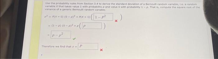 Solved Use the probability rules from Section 3.4 to derive | Chegg.com