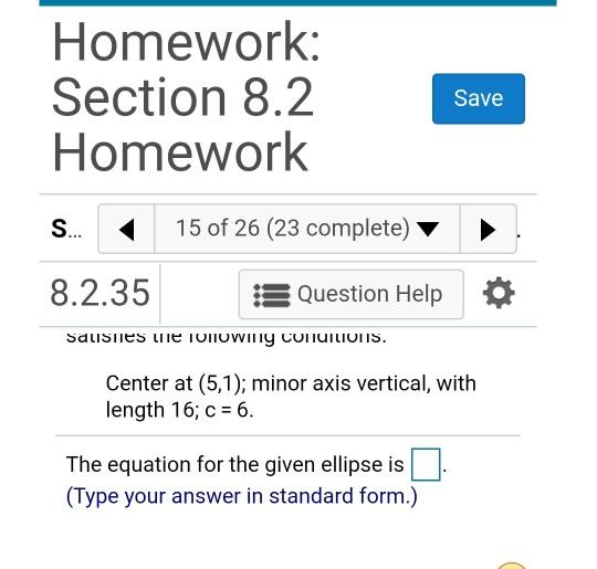 Solved Homework Section 8 2 Homework Save S 15 Of 26 23