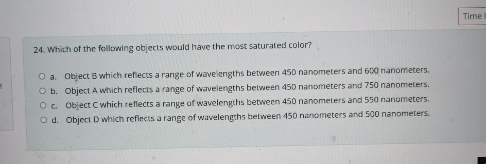 Solved Which of the following objects would have the most | Chegg.com