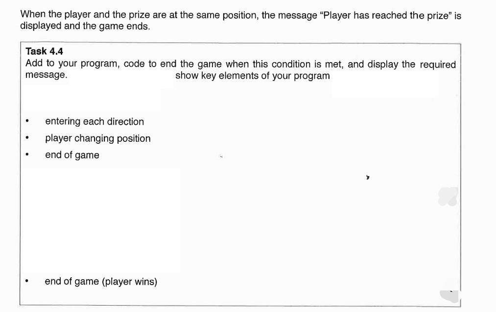 Solved 4 In a computer game, a player ("০") moves around a | Chegg.com