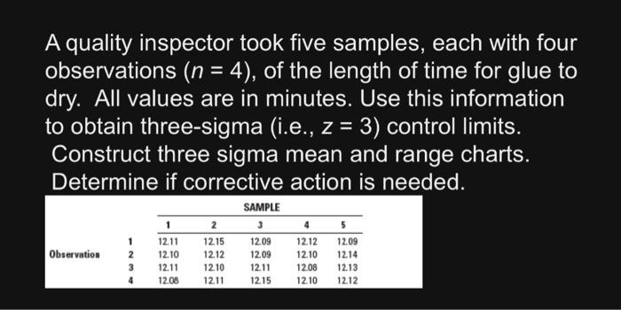 Solved X double bar R bar UCL x bar Show calculation: LCL x | Chegg.com
