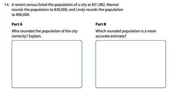 Solved 14. A recent census listed the population of a city | Chegg.com