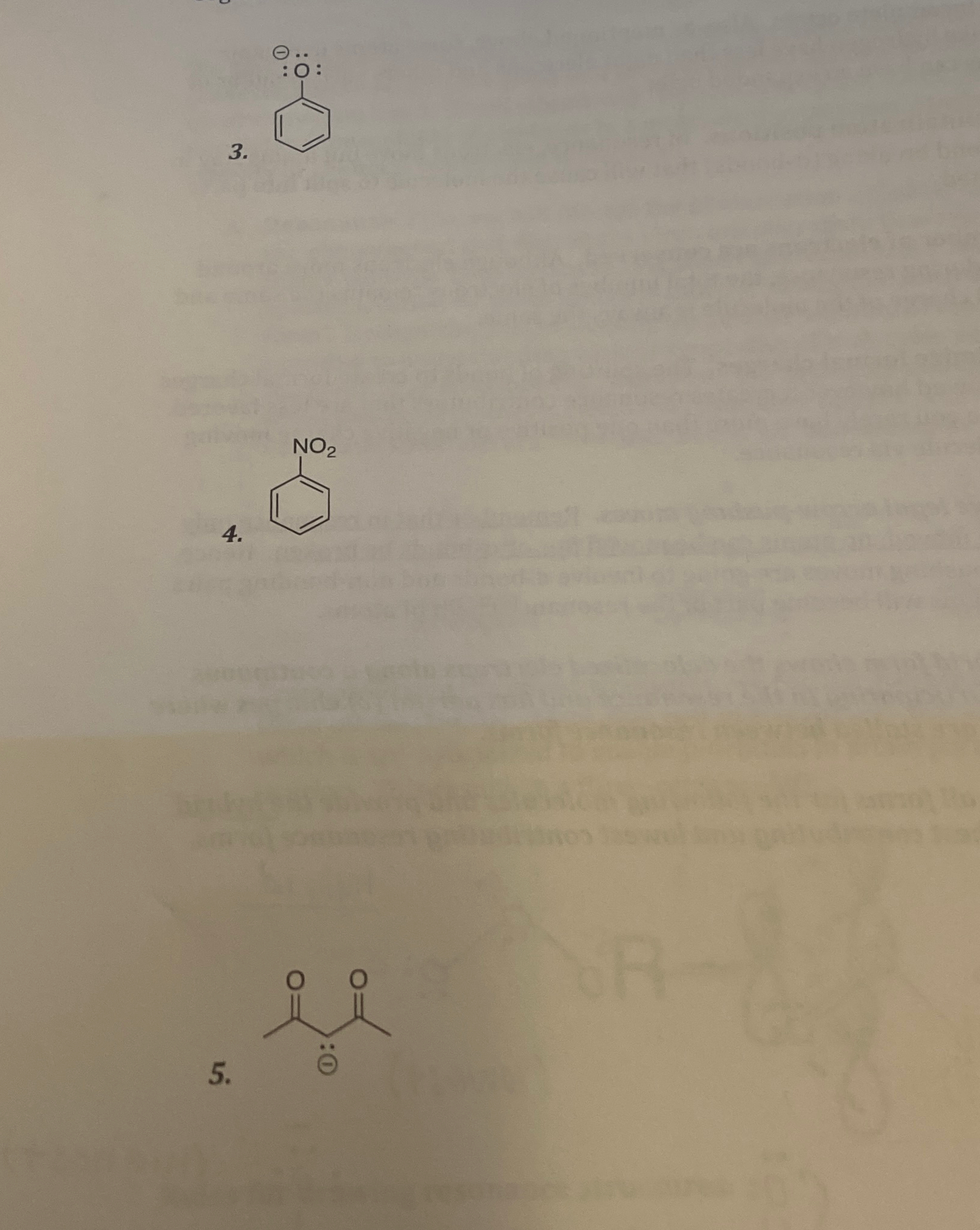 Draw the resonance all forms for the following | Chegg.com