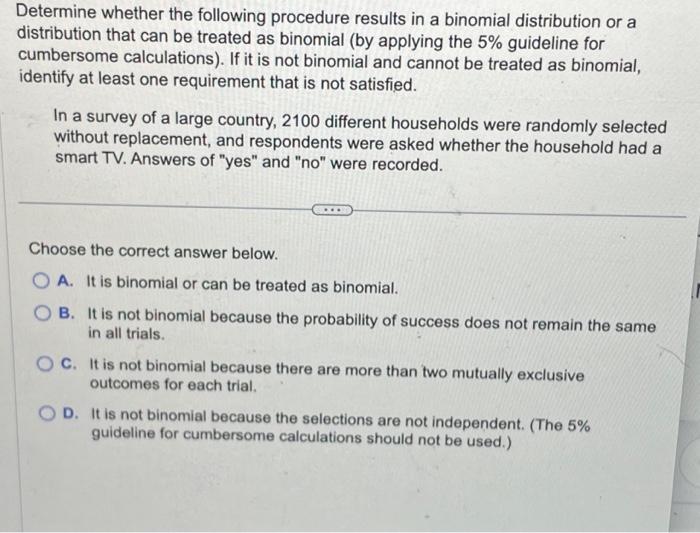 Solved Determine whether the following procedure results in | Chegg.com