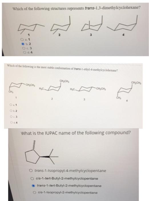 Solved Which of the following structures represents | Chegg.com