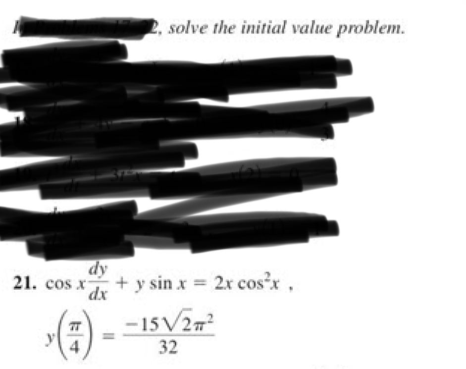 Solved 4 ﻿solve the initial value problem. | Chegg.com
