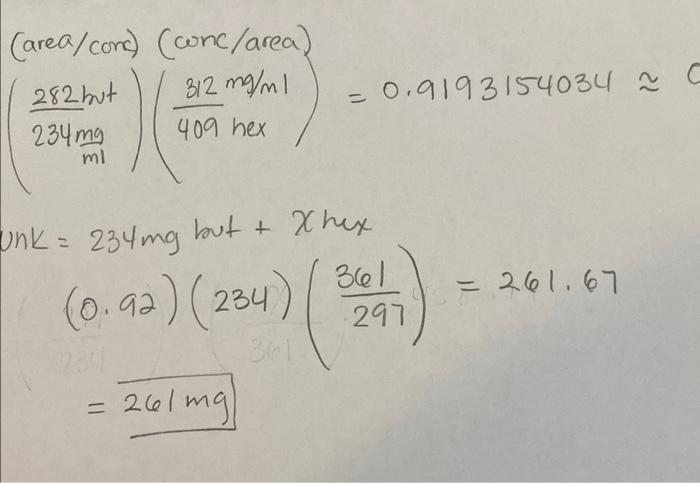 Solved 27 (Internal standard calibration) When a standard | Chegg.com