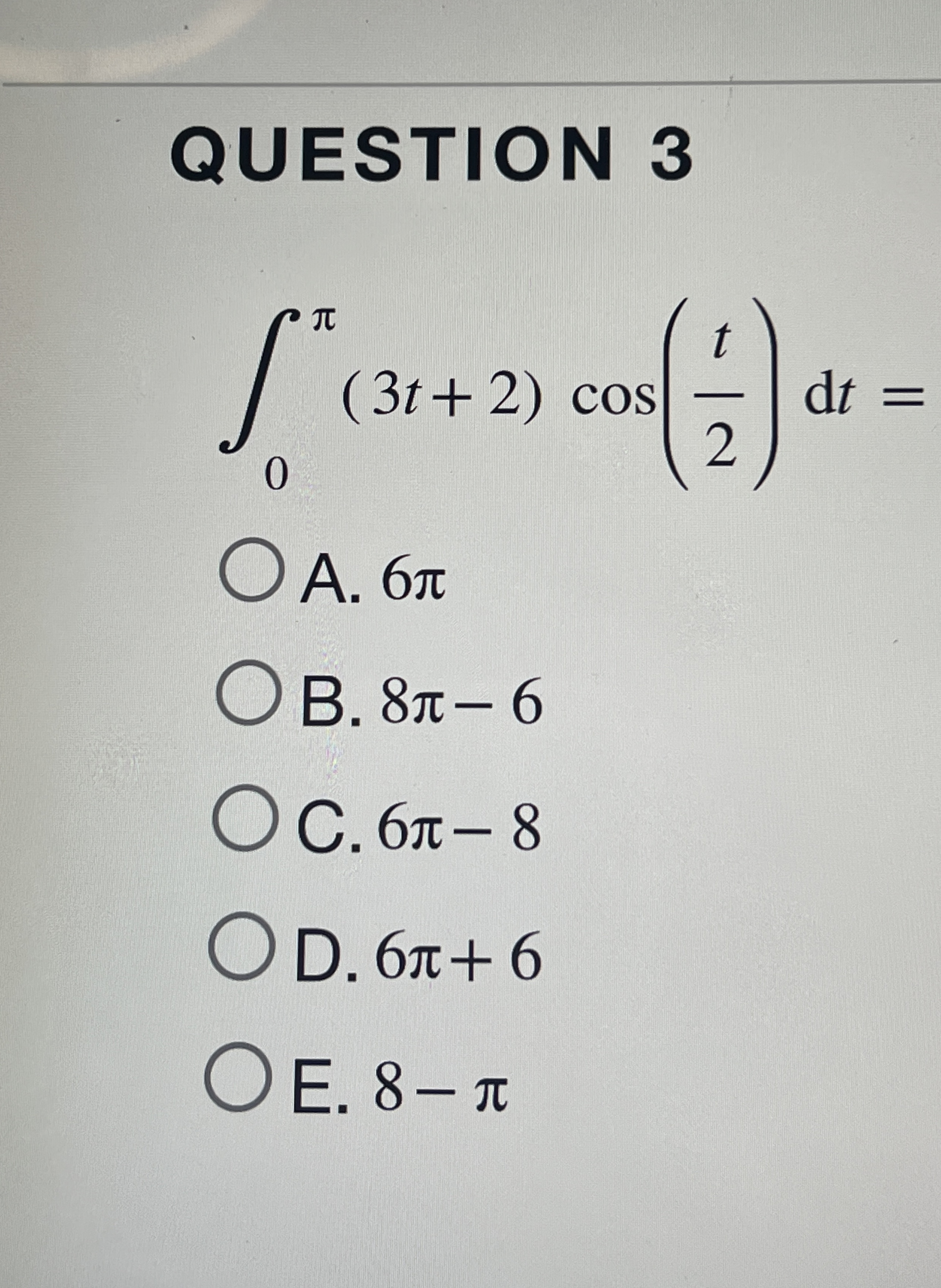 Solved QUESTION | Chegg.com