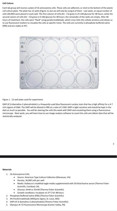 Post-Lab Assignment: Cancer Cell Proliferation | Chegg.com