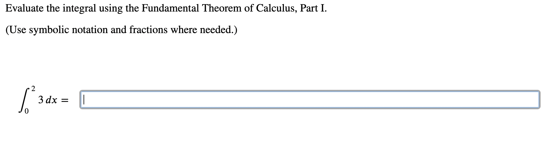 Solved Evaluate the integral using the Fundamental Theorem | Chegg.com