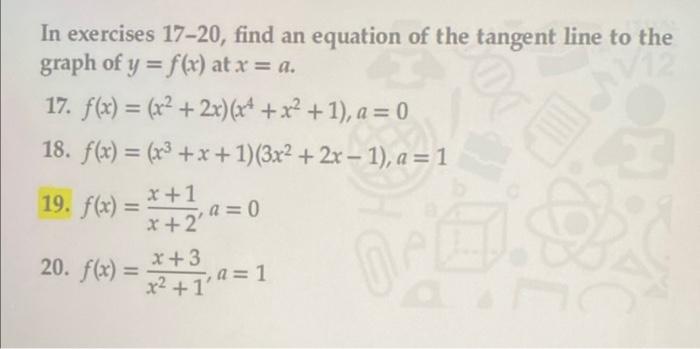 Solved In exercises 1-14, differentiate each function. 1. | Chegg.com