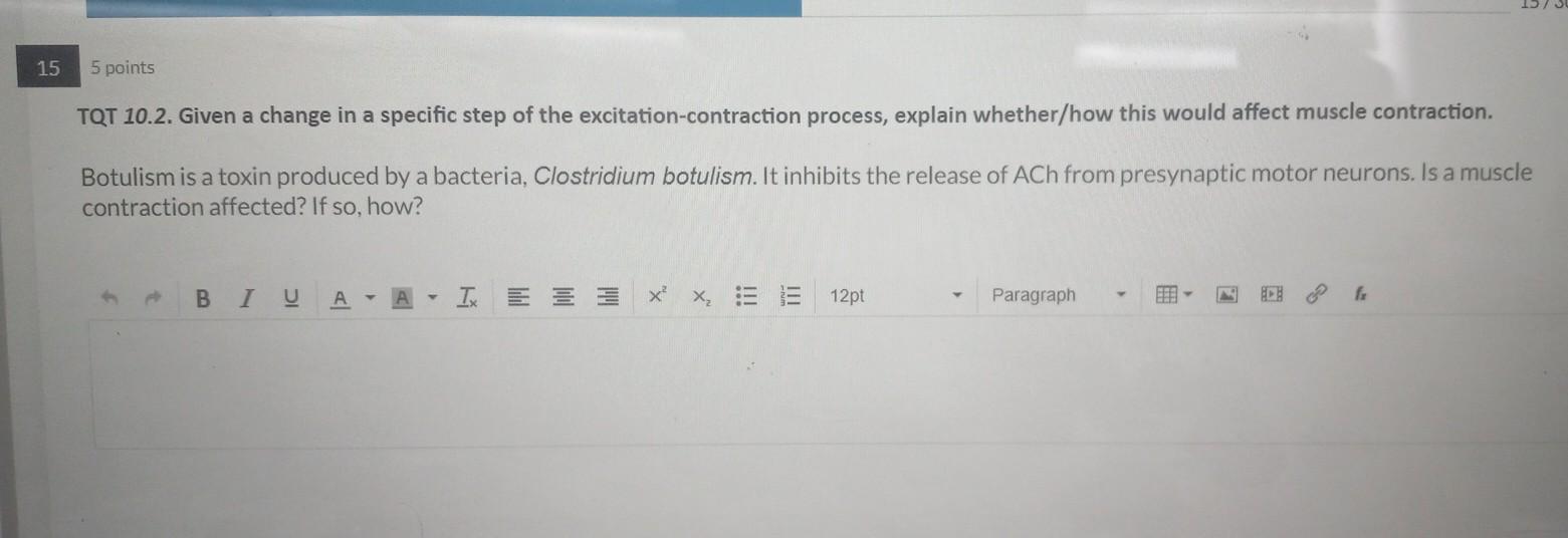 Solved TQT 10.2. Given a change in a specific step of the | Chegg.com