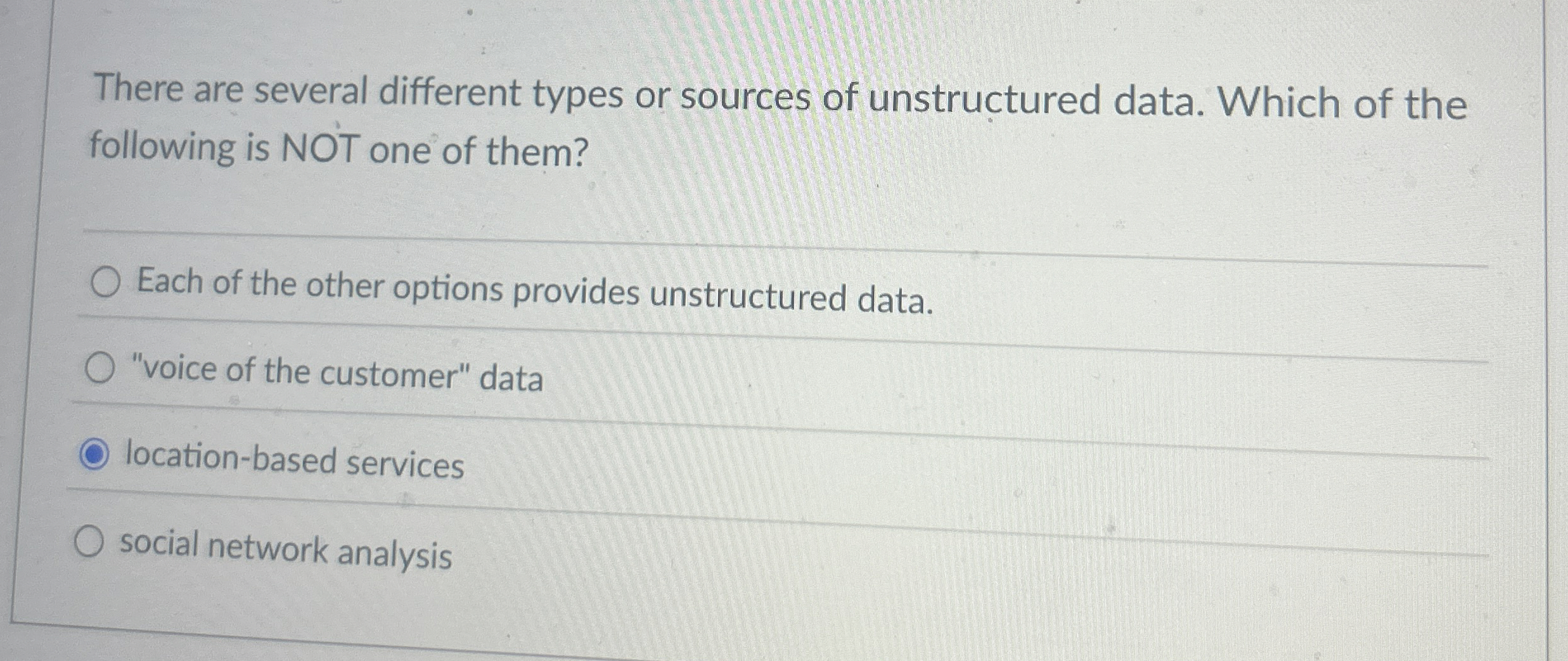 Solved There are several different types or sources of | Chegg.com