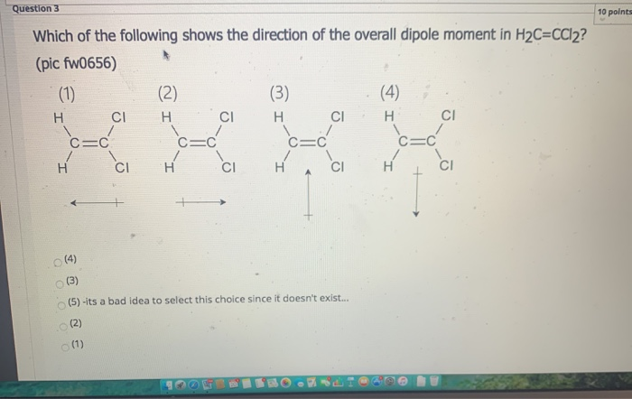 Solved Question 3 10 points Which of the following shows the | Chegg.com