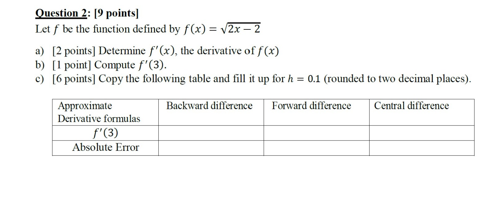 Solved Question 5: [17 ﻿points]Question 4: [10 ﻿points]Given | Chegg.com