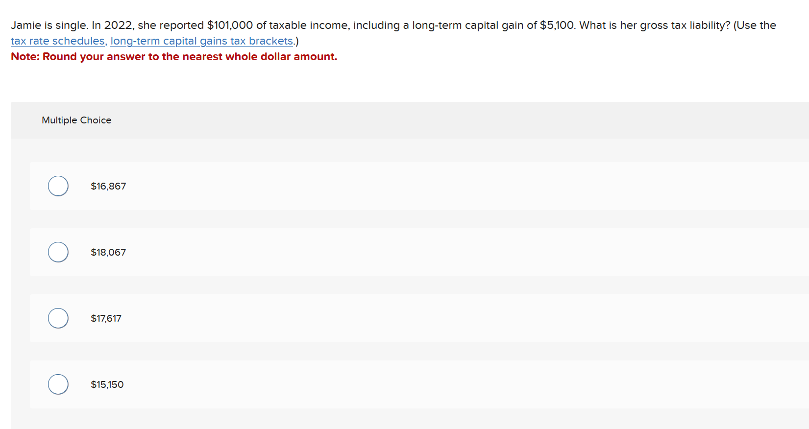 Solved Jamie is single. In 2022 , ﻿she reported $101,000 ﻿of | Chegg.com