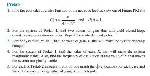 Solved Need help with Pre-Prelab 3, ﻿show your work so I can | Chegg.com