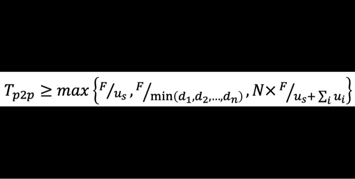 Solved Calculate the minimum time to distribute using | Chegg.com