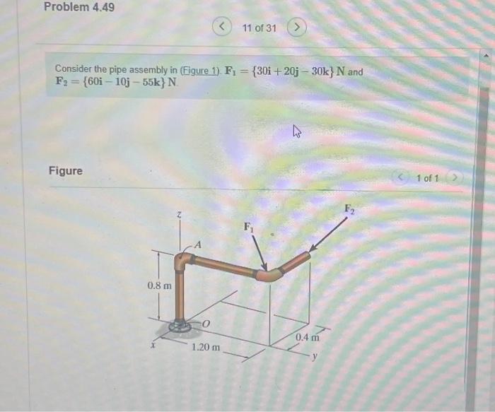 Solved Problem 4.49 Consider the pipe assembly in (Figure | Chegg.com
