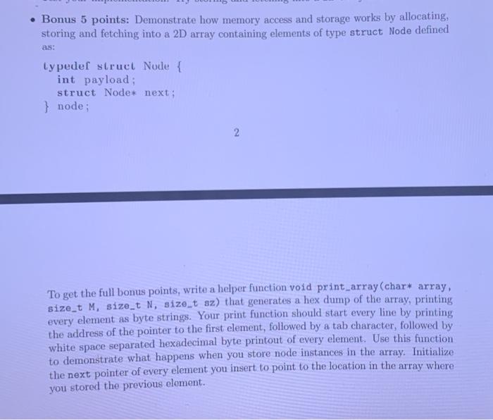 Solved In this task you will implement storage and fetching | Chegg.com