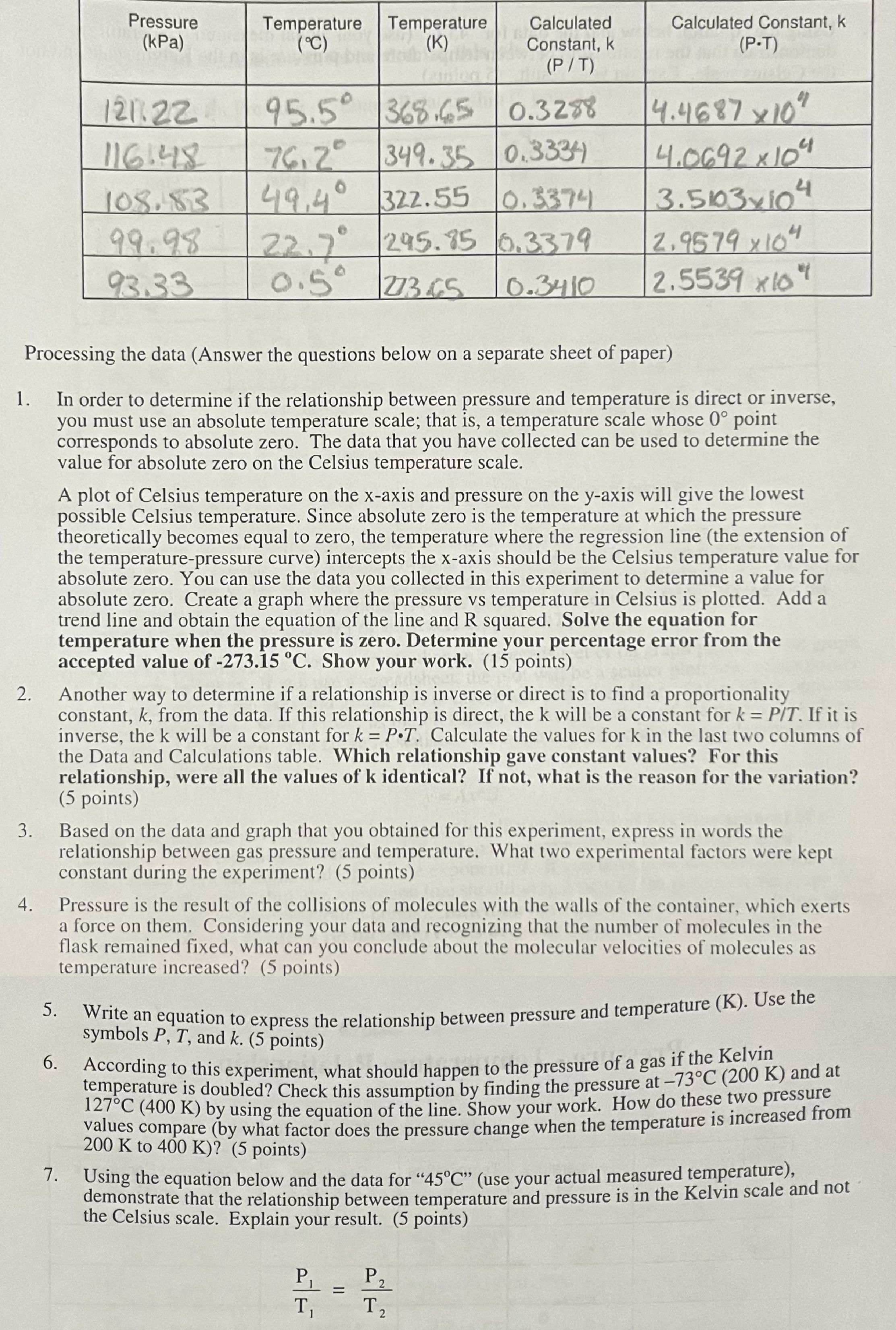 Solved In order to determine if the relationship between | Chegg.com
