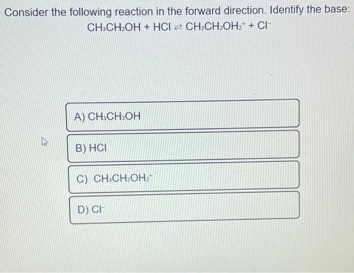 Solved Consider the following reaction in the forward | Chegg.com