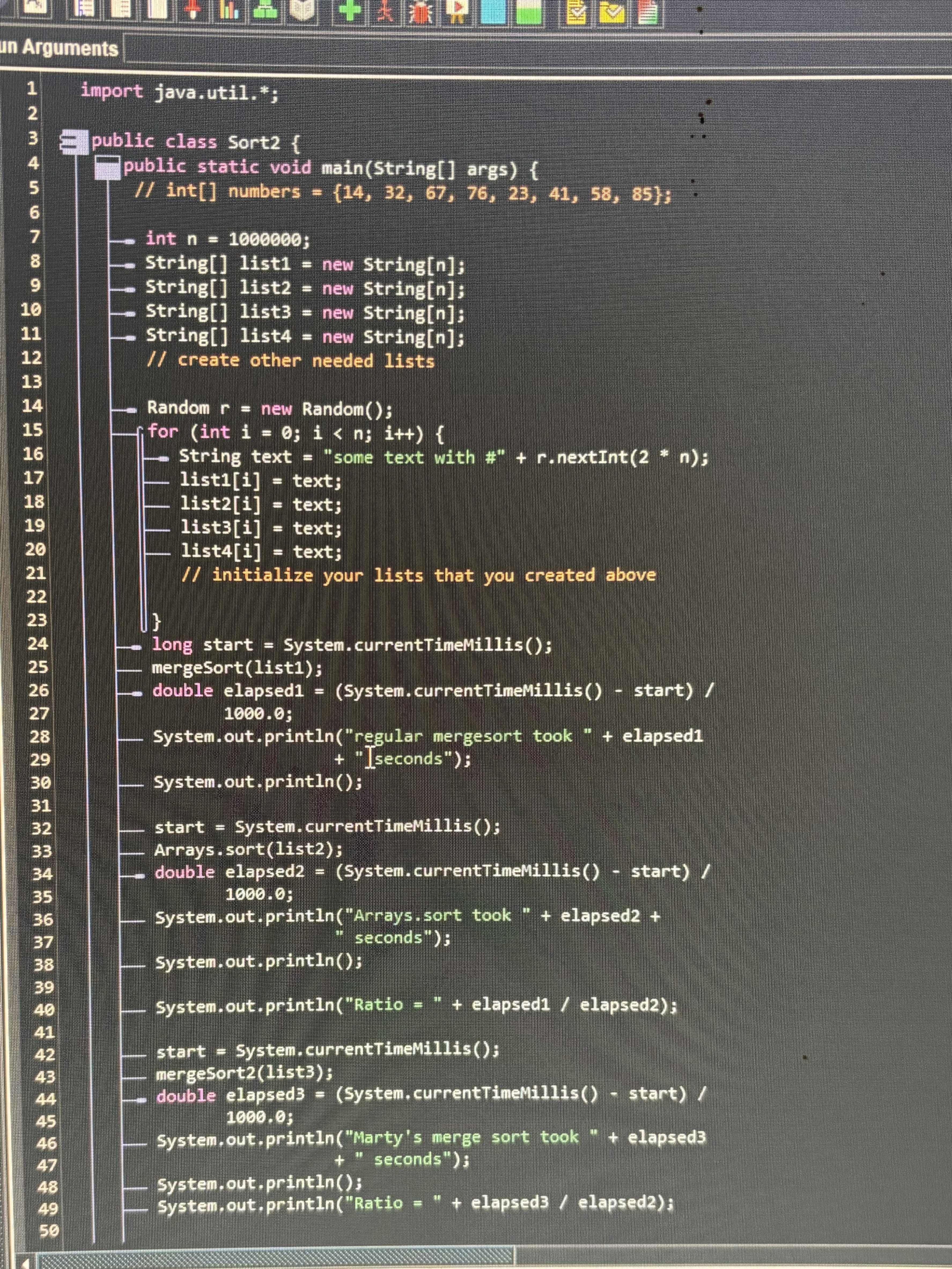 Solved 1- ﻿Examine the code and run it to be familiar | Chegg.com