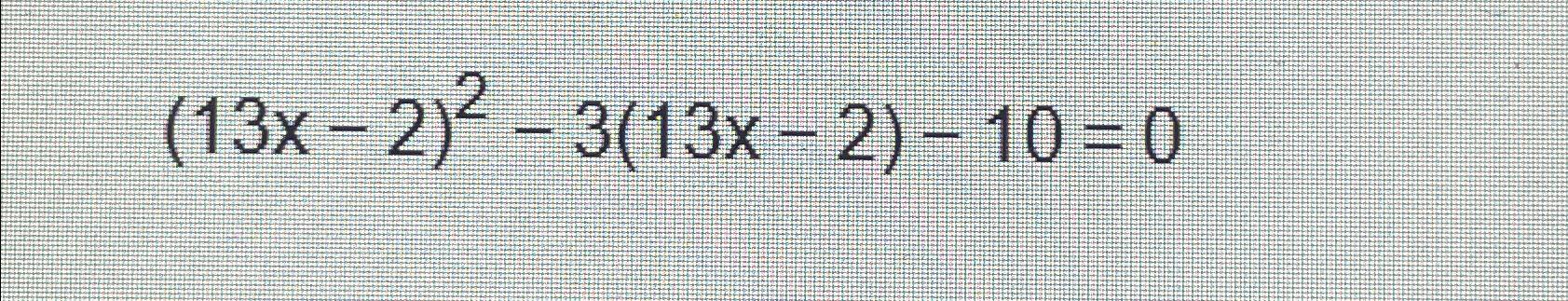 Solved Solve the equation after making an appropiate | Chegg.com