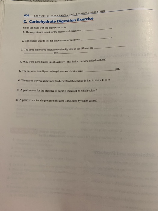 Solved Name Section Date Reviewing Your Knowledge EXERCISE | Chegg.com