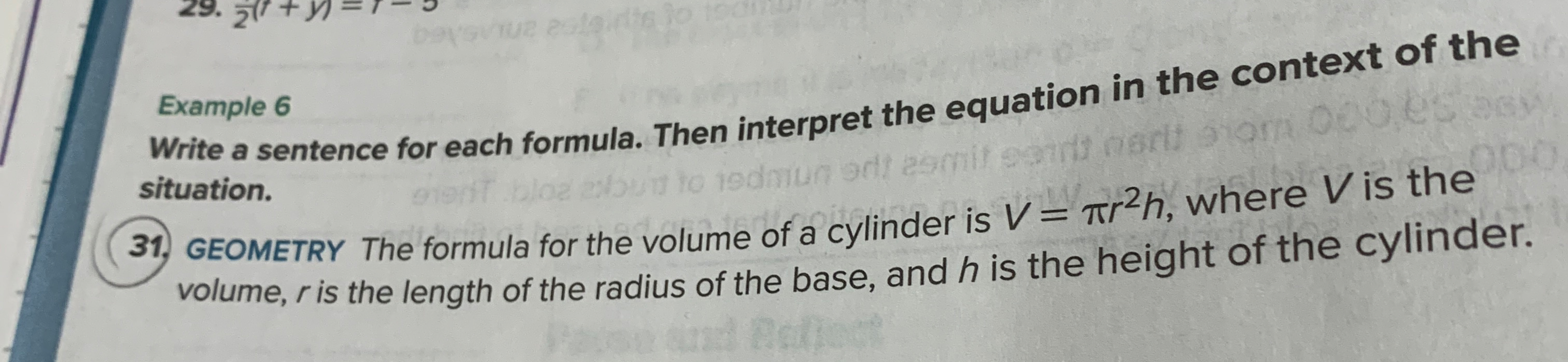 Solved Write a sentence for each formula. Then interpret the | Chegg.com