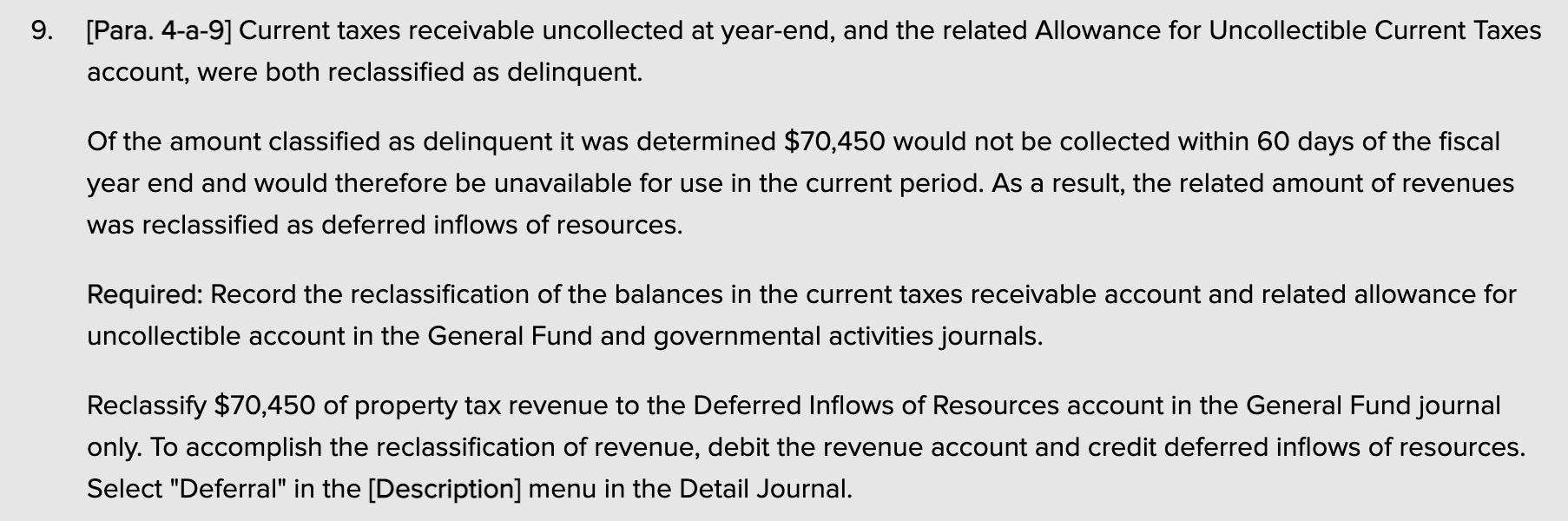 Solved Presented below are a number of transactions for the | Chegg.com