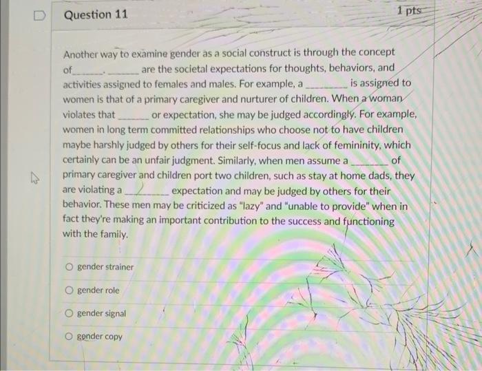 Solved are overgeneralized or oversimplified beliefs about | Chegg.com