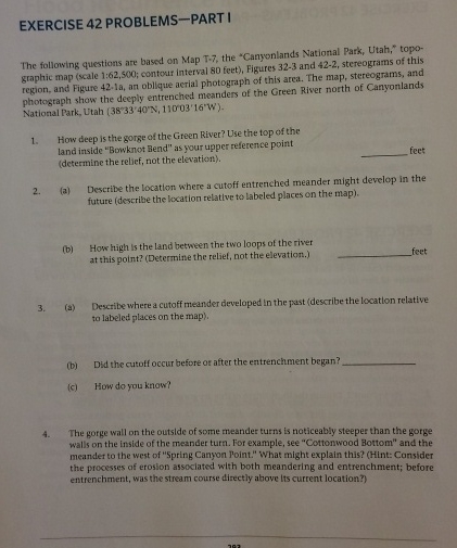 Solved EXERCISE 42 ﻿PROBLEMS-PART IThe following questions | Chegg.com