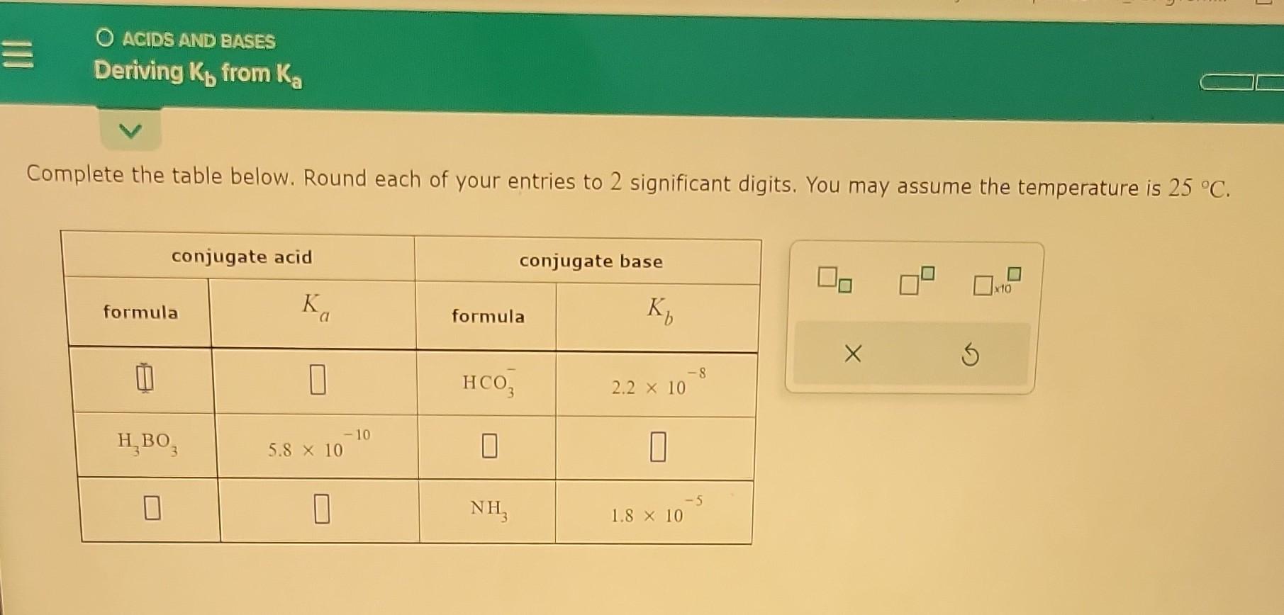 Solved omplete the table below. Round each of your entries | Chegg.com