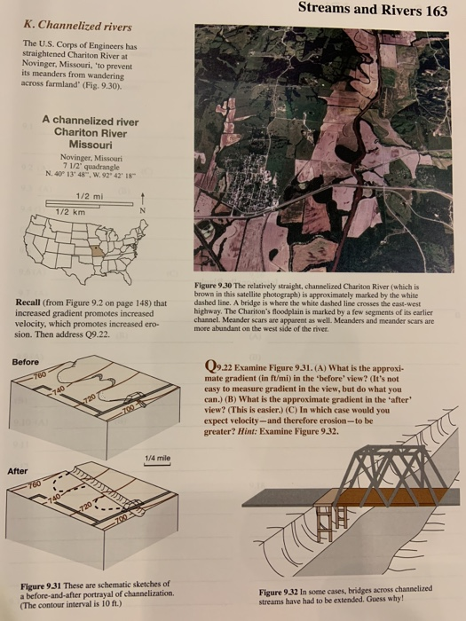 Solved 162 Streams and Rivers J. Superimposed rivers | Chegg.com