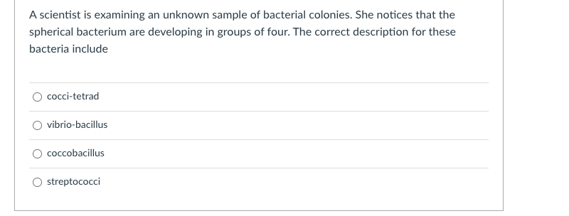 Solved A scientist is examining an unknown sample of | Chegg.com