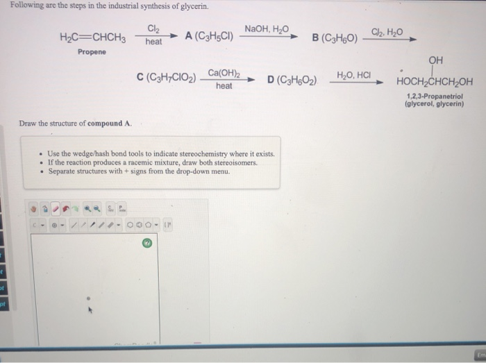 Solved Following are the steps in the industrial synthesis | Chegg.com
