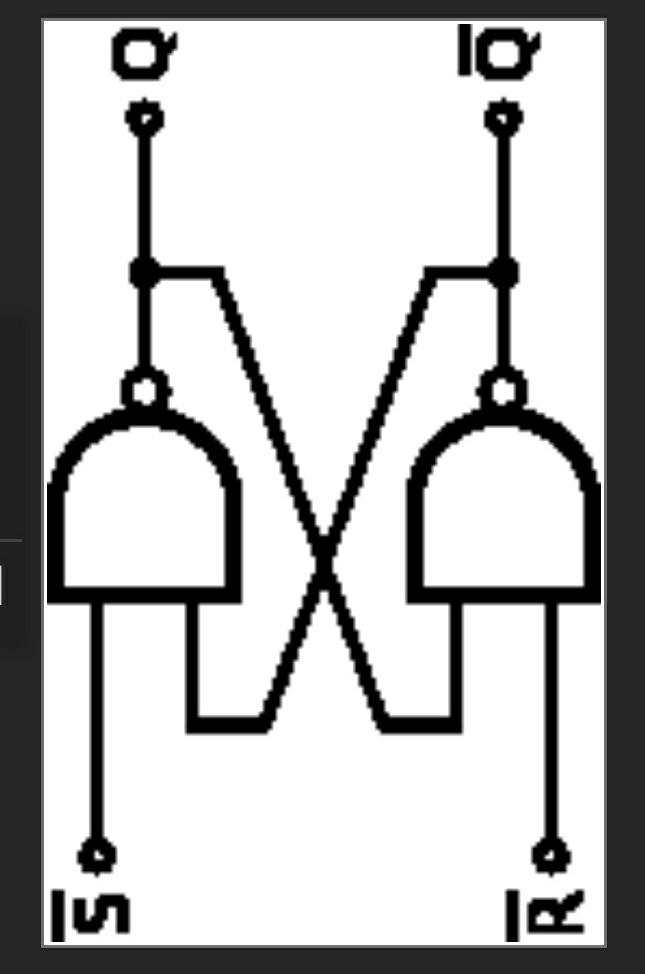 Solved Draw a wiring diagram for the SR latch (Figure-1) | Chegg.com