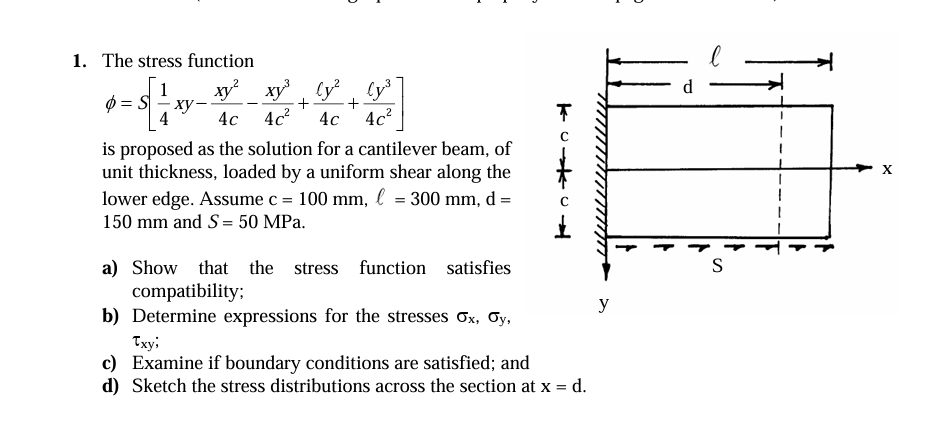 Solved The stress | Chegg.com
