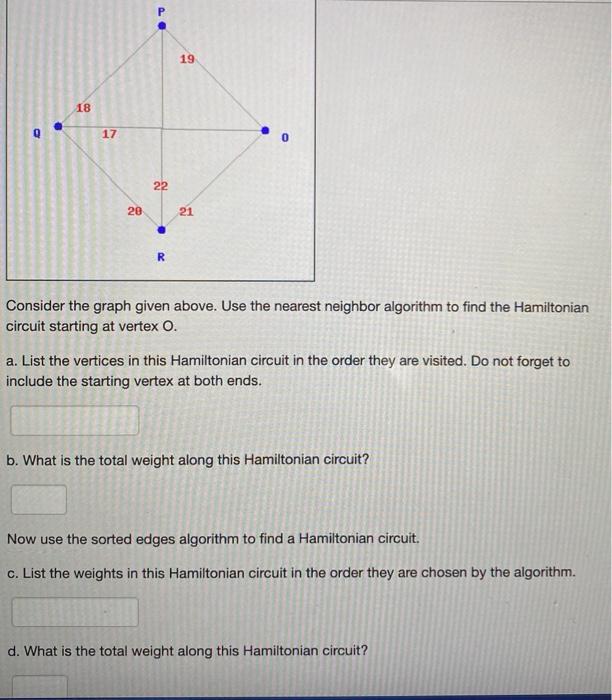 Solved Consider the graph given above. Use the nearest | Chegg.com
