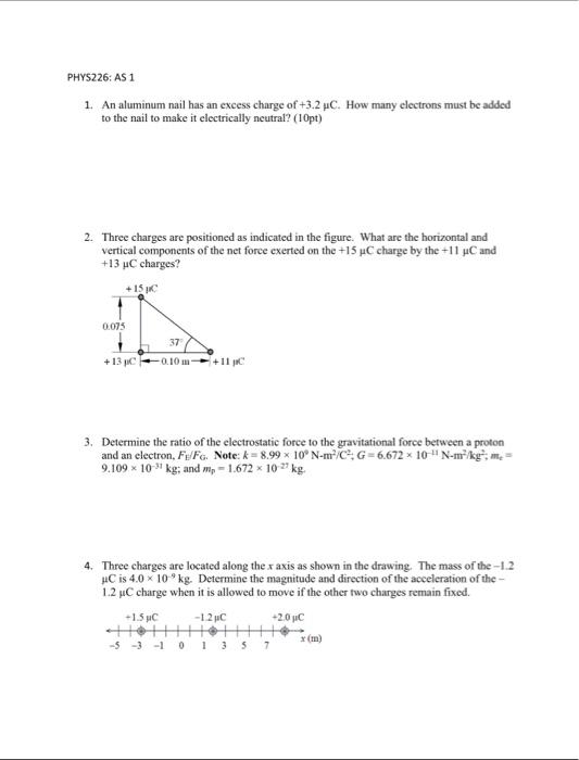 Solved include: 1) list of known info from a question2) | Chegg.com